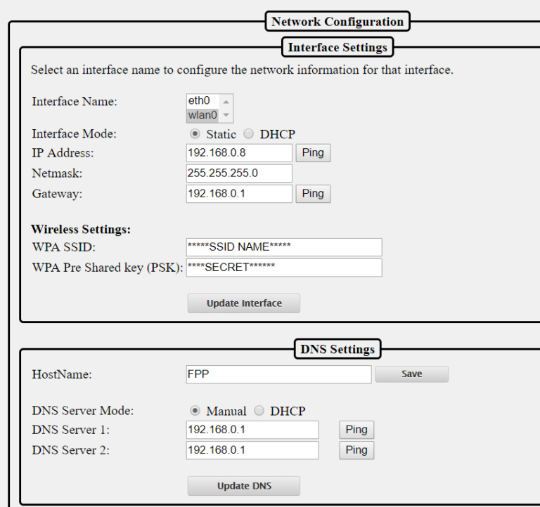 Network Setup Falcon Player Fpp With Falcon F16v3 Controller Brian